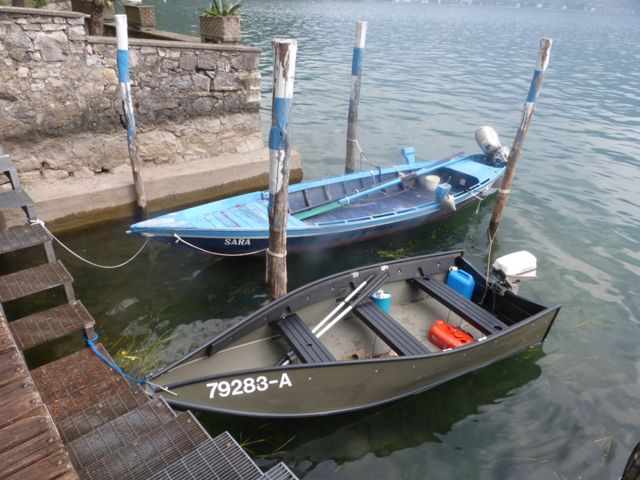 Porta-Bote, Portabote, Portaboot am Iseosee - Porta-Bote